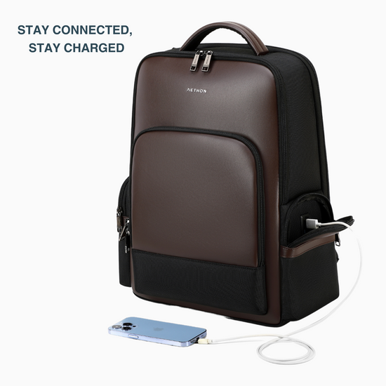 The Krossover Backpack-Cocoa Black – Aethon